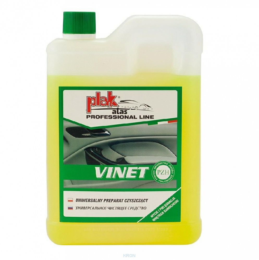 Atas vinet - uniwersalny płyn do czyszczenia plastików 1,9kg - Mycie i ...